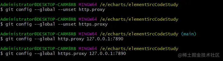 OpenSSL SSL_connect: Connection was reset in connection to github.com:443 git报错 - 掘金
