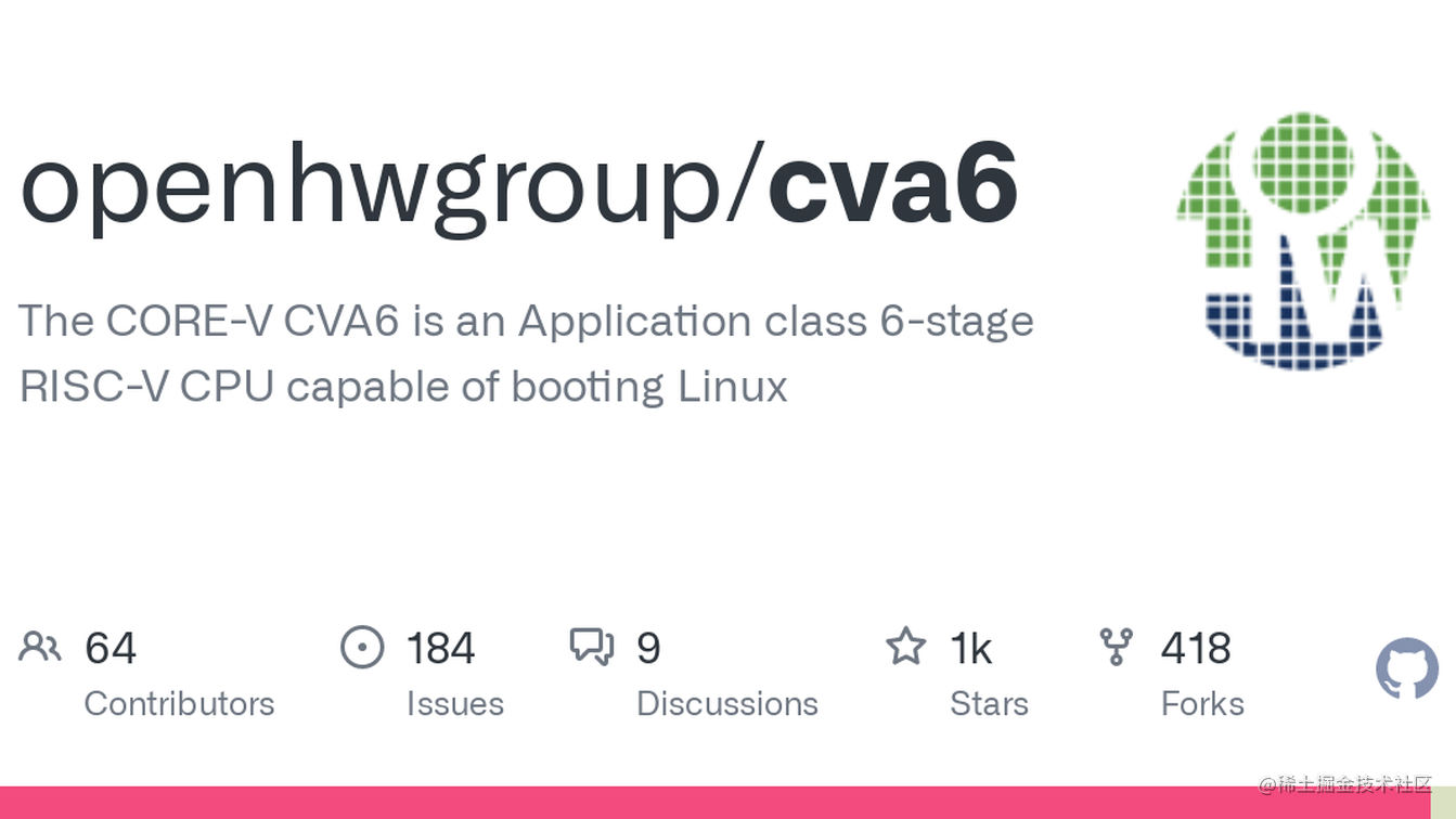 openhwgroup / cva6简要介绍和使用详细指南 - 掘金