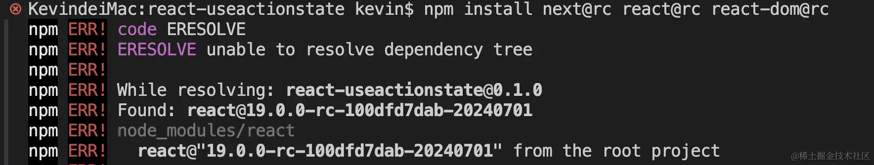 React 19 新 hook —— useActionState 与 Next.js Server Actions 绝佳搭配 - 掘金