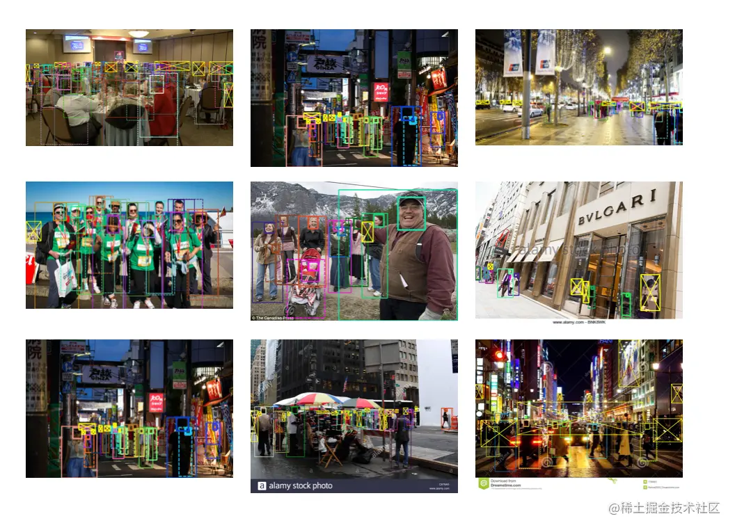 开源数据集——行人数据1.一个密集有遮挡的行人：数据样例(截图CrowdHuman数据) 数据集地址：http://ww - 掘金