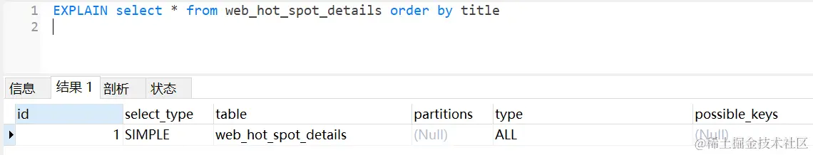 mysql使用order by会不会走索引？持续创作，加速成长！这是我参与「掘金日新计划 · 6 月更文挑战」的第5天， - 掘金