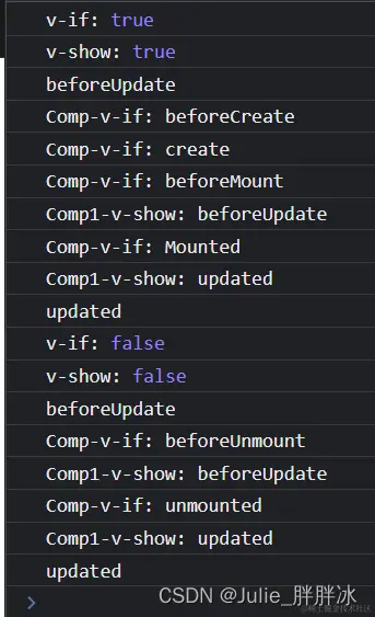 【刨根问底】v-if 和 v-show 到底触发了哪些生命周期钩子？引起好奇的原因：v-if 和 v-show 到底触发 - 掘金