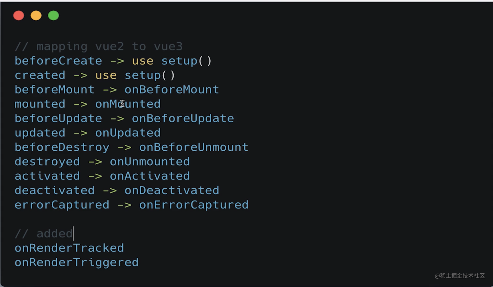 Vue3 Basics -03: Lifecycle hook functions and use of watch - Moment For Technology
