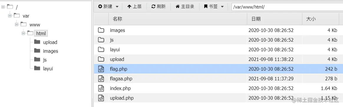 CTFshow刷题日记-WEB-文件上传web151-前端绕过 简单只要在前端把exts:png改成php 访问 web - 掘金
