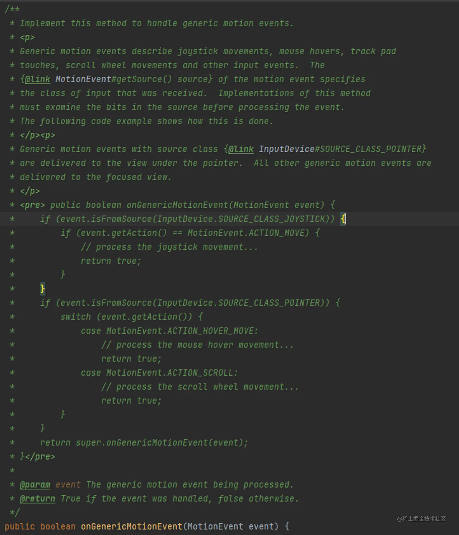 android 鼠标及外接键盘按键事件分发1、概述 在android应用中，UI有时需要响应鼠标的hover状态及scr - 掘金