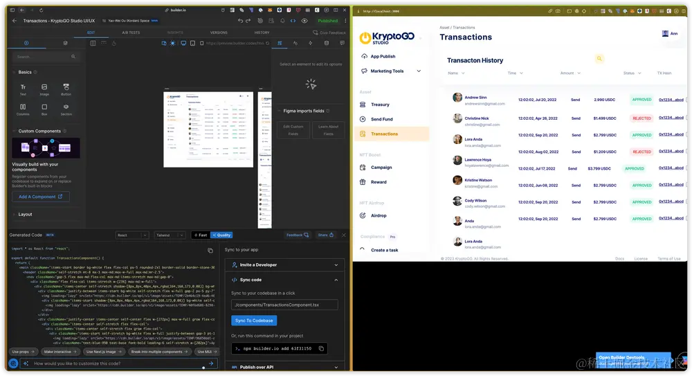Visual Copilot 一键生成：用AI 将Figma 设计稿直接生成可维护的代码长期以来，切图总是对于前端开发人 - 掘金