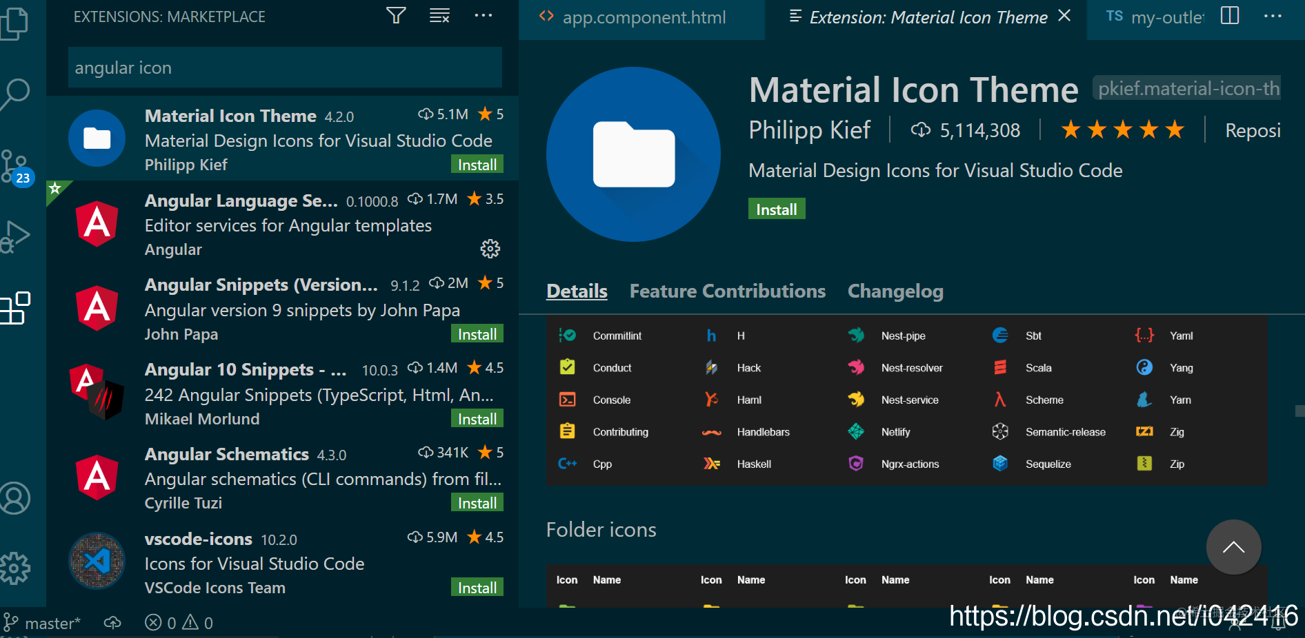 A plugin for Visual Studio Code that renders ICONS in a Material design ...