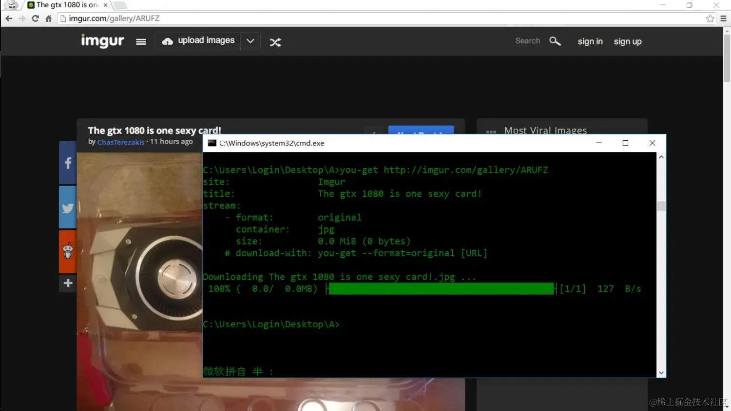 you-get帮助使用手册you-get使用手册 可选参数: -V, --version 查看 - 掘金