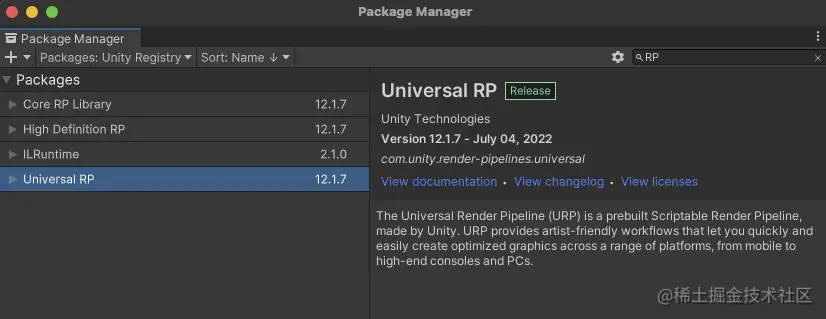 Unity 之 Post Processing后处理不同项目配置（UPR项目配置）后期处理是指在摄影机绘制场景之后但在屏 - 掘金