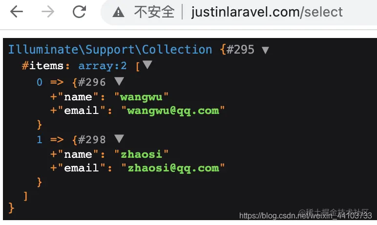 Laravel的db类数据库操作一、db类操作数据库（重点） 按照mvc的架构，对数据的操作应该放在model中完成，但 掘金
