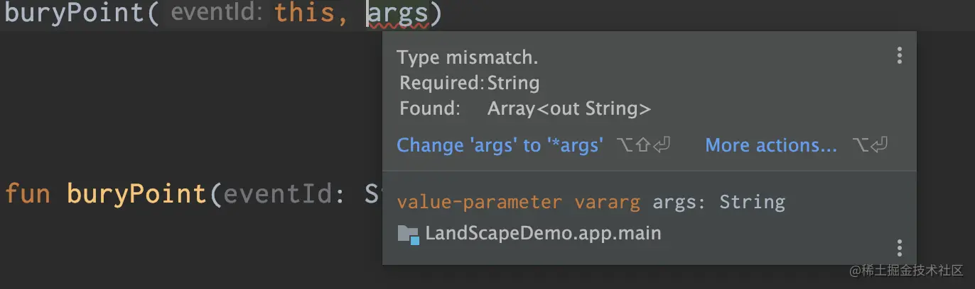 Kotlin 使用vararg可变参数文章目录 背景 Kotlin中使用可变参数 对kotlin可变参数反编译 资料 背 掘金