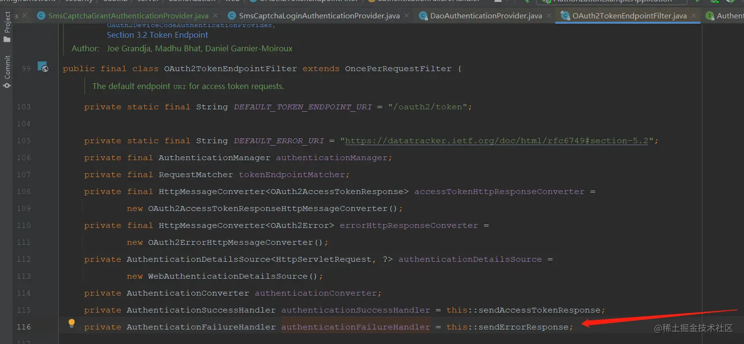 Spring Authorization Server入门 (十一) 自定义grant_type(短信认证登录)获取token - 掘金