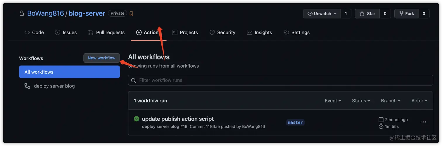 基于Vercel+Github Action 部署Nest.js项目利用vercel+GitHub Action部署Ne - 掘金