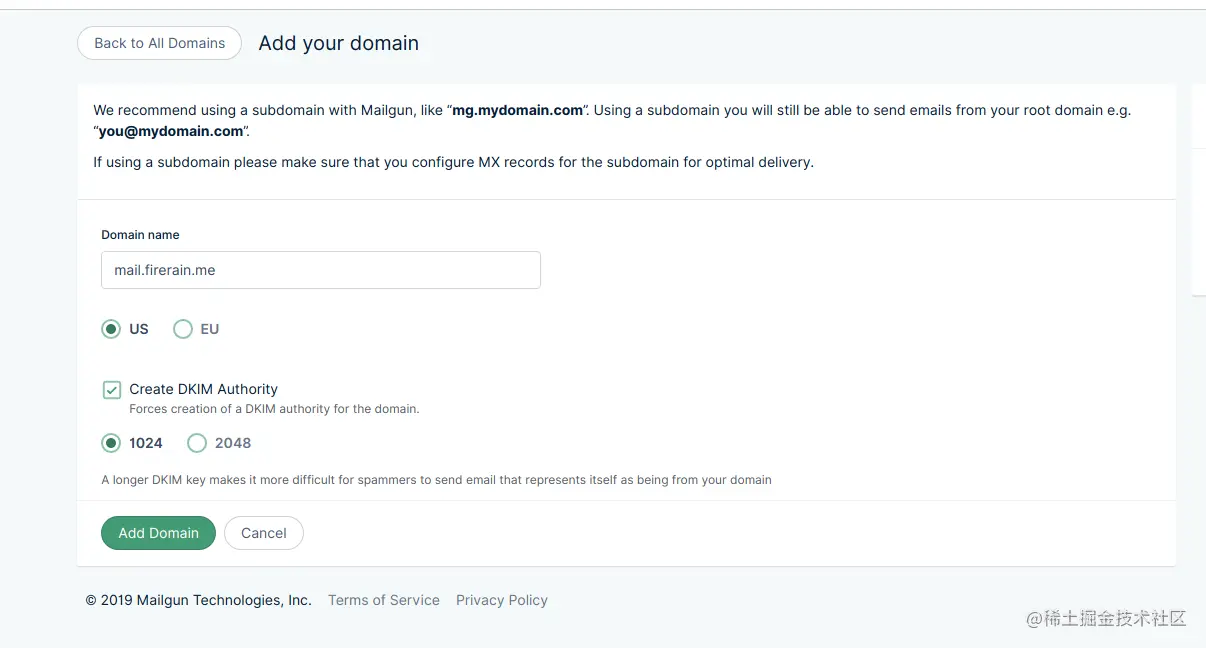 mailgun 邮件Mailgun使用教程 https://www.mailgun-china.com/fund.htm - 掘金