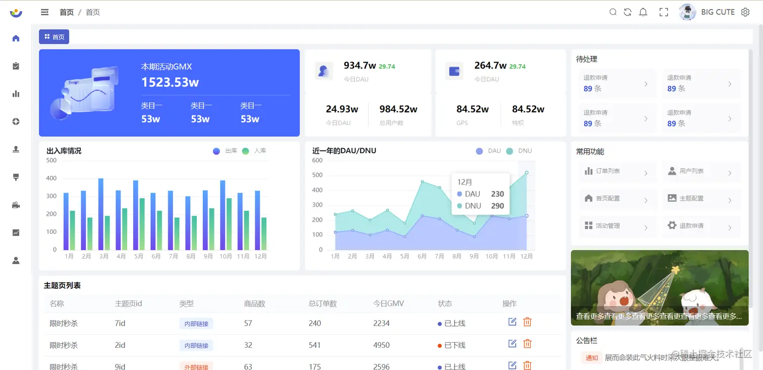 Vue 32vite2 Element Plus 后台管理系统（后台模板）💐💐💐 Vue 32 V 掘金