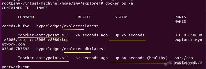 三、Hyperledger Fabric --- 配置区块链浏览器这节主要介绍 Hyperledger 官方的区块链浏览 - 掘金