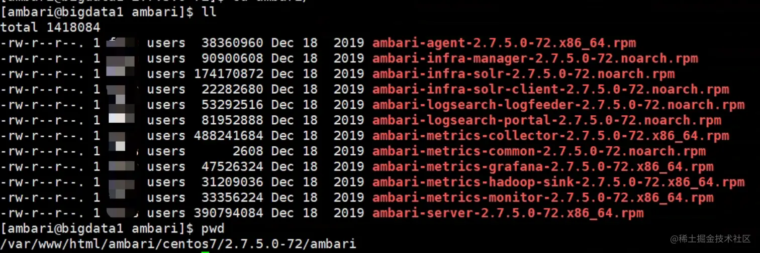 Ambari 2.7.5 源码编译一、编译准备 创建一个CentOS7虚拟机 安装 JDK8 安装编译基本软件 安装 M - 掘金