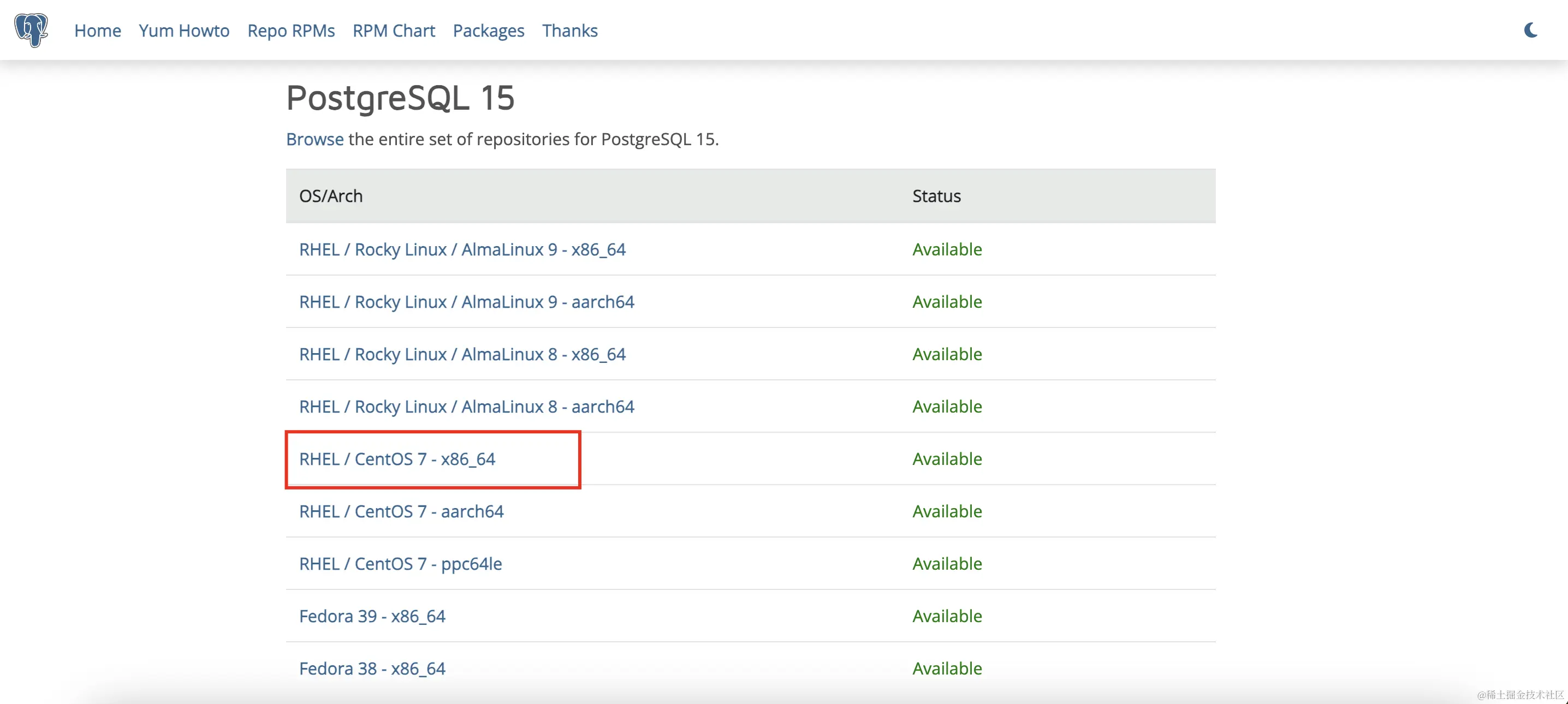 从零开始学PostgreSQL (三) & Linux RPM 安装 PostgreSQL - 掘金