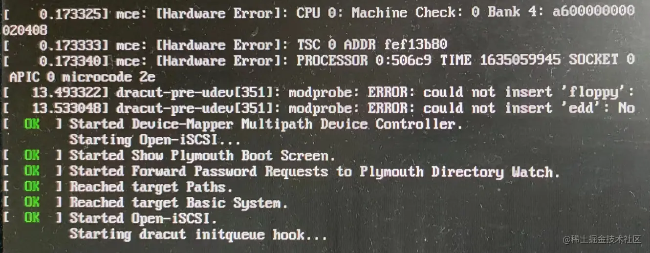 U盘安装 Centos 解决 could not insert 'floppy' 问题持续创作，加速成长！这是我参与「掘 - 掘金