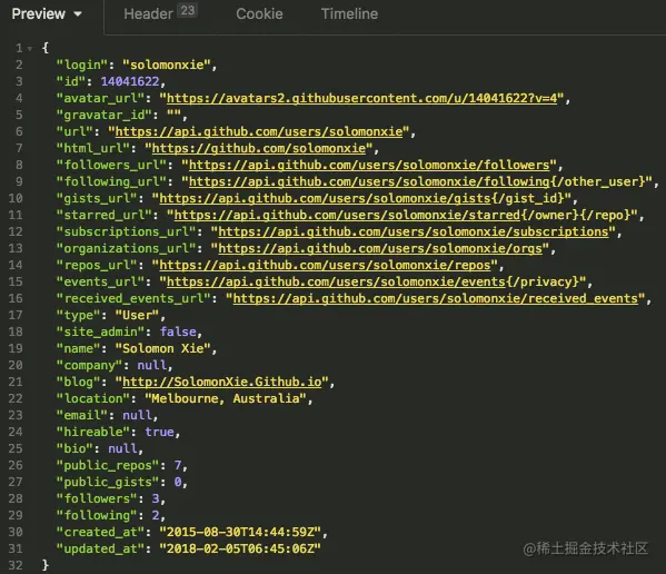 Github API v3 介绍文档v3版API的文档链接 v3版API的官方教程 基本访问路径 (Root Endpo - 掘金