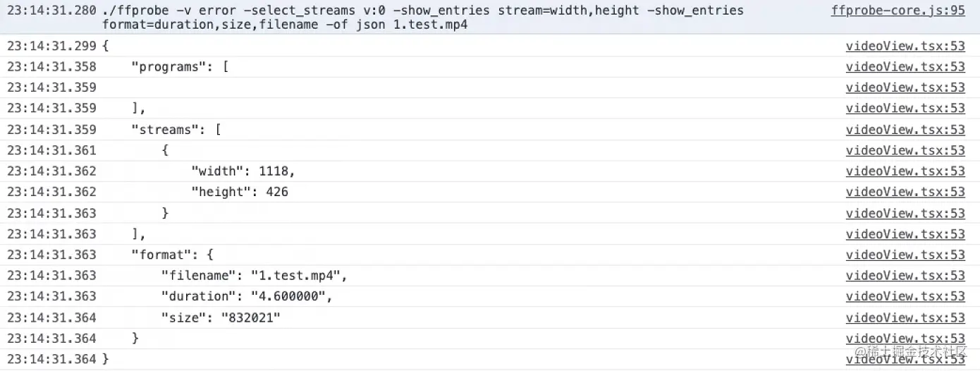 基于@ffmpeg/ffmpeg做简单修改打包一个ffprobe.wasm基于@ffmpeg/ffmpeg做简单修改打包 - 掘金