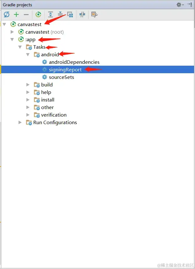 手把手教你使用Android-studio生成正式签名的APK文件首先，成功编译和运行程序： 点击Android stu - 掘金