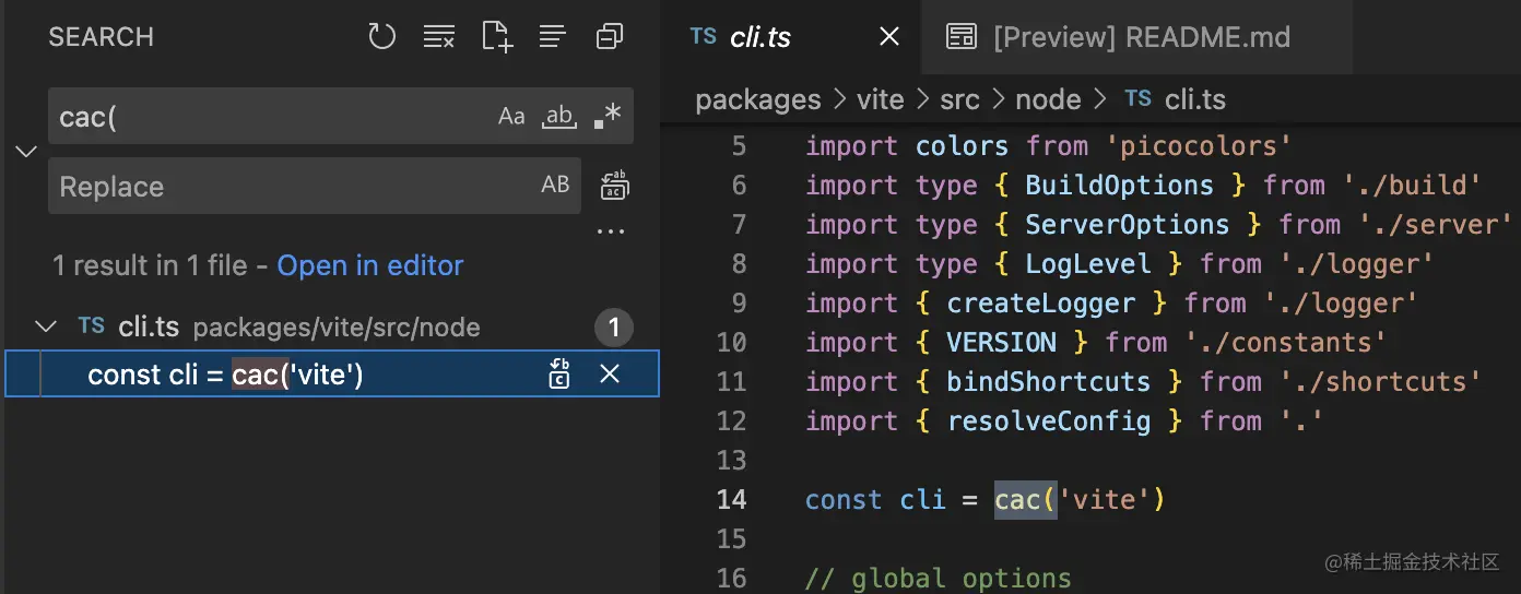 手把手学习Vite都在用的CAC源码,从调试到原理!我正在参加「掘金·启航计划」 相识 CAC 那是一个阳光明媚的上午 - 掘金