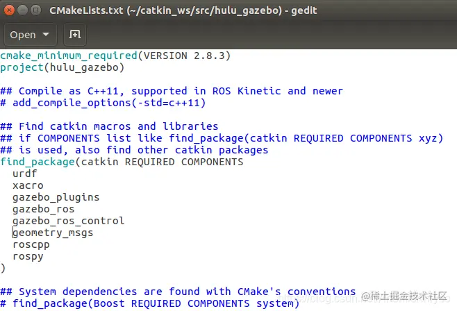 【ros学习】14.urdf、xacro机器人建模与rviz、gazebo仿真详解本文已参与「新人创作礼」活动，一起开启 - 掘金