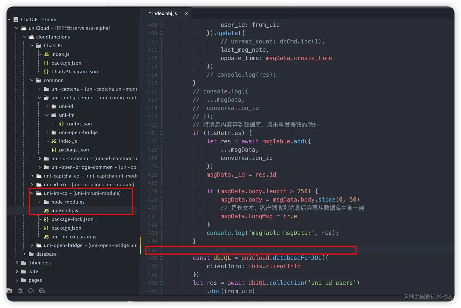 将OpenAI接入你的APP中本文将介绍如何在uni-im中集成OpenAI API，以便为您的聊天应用程序提供更加智能 - 掘金