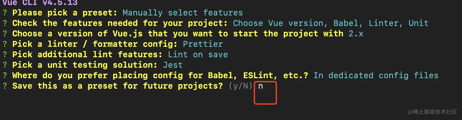 Vue Cli 手动创建项目 Vue Create Xxx使用 Vue Cli 提供的命令，创建一个叫 Vue Unit 掘金
