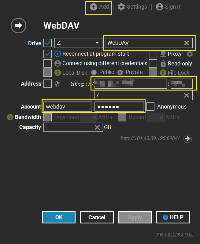OMV -7- 配置 webdav 共享文件 - 掘金