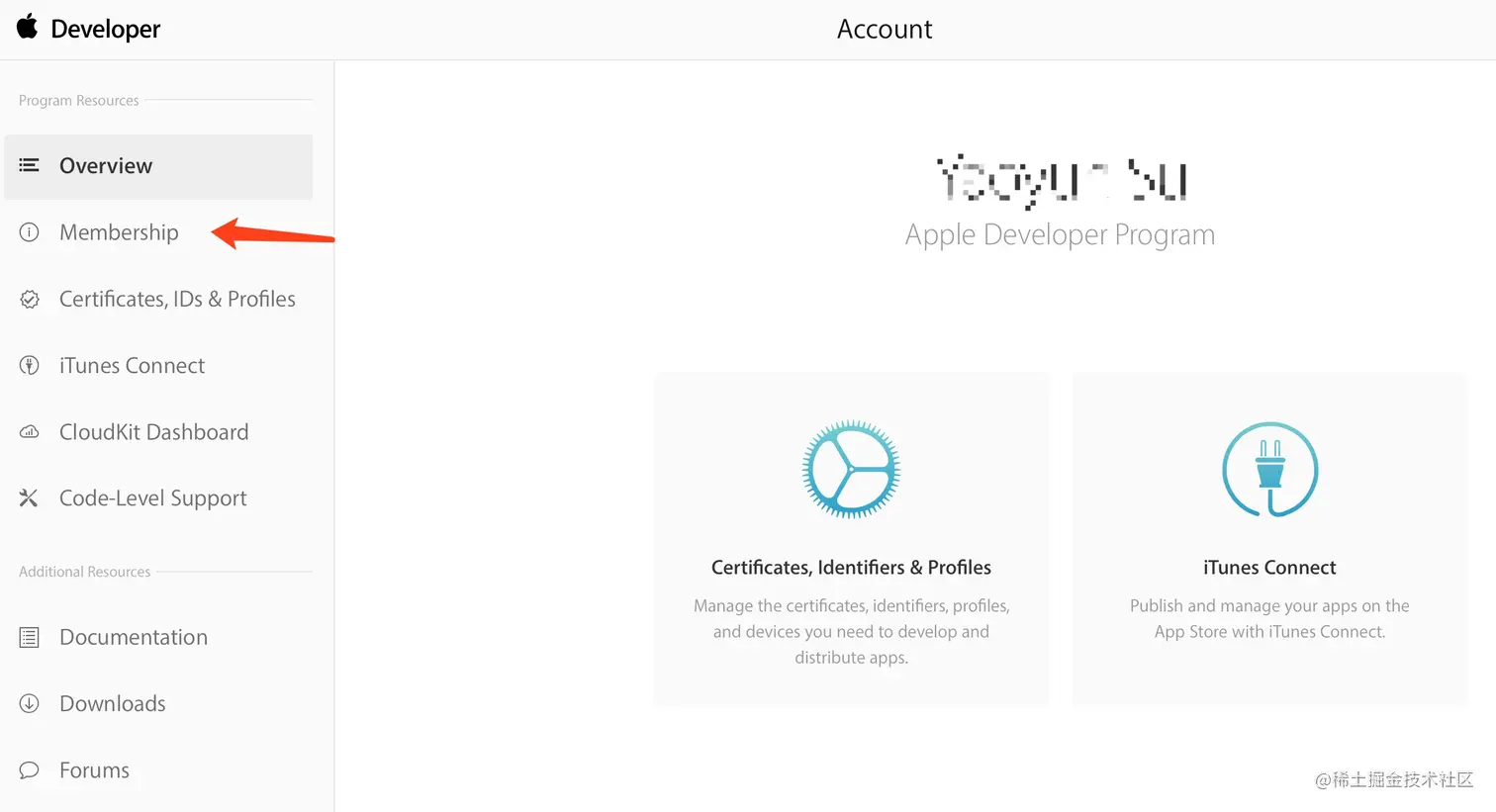 iOS实用小技巧(1) - 获取Team ID首先打开网址https://developer.apple.com，点击A - 掘金