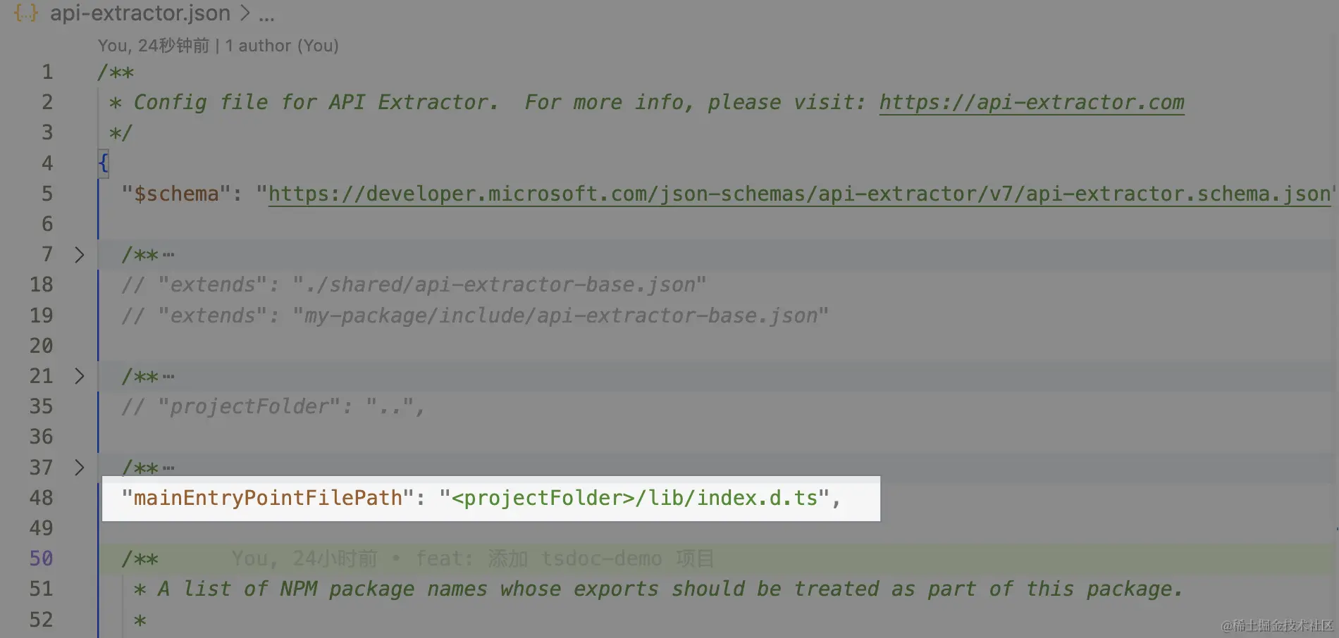 基于TSDoc规范生成漂亮的开源项目文档为开源（或私有）项目编写一个漂亮且实用的使用文档，这个要求一点都不过分吧🐶，本 - 掘金