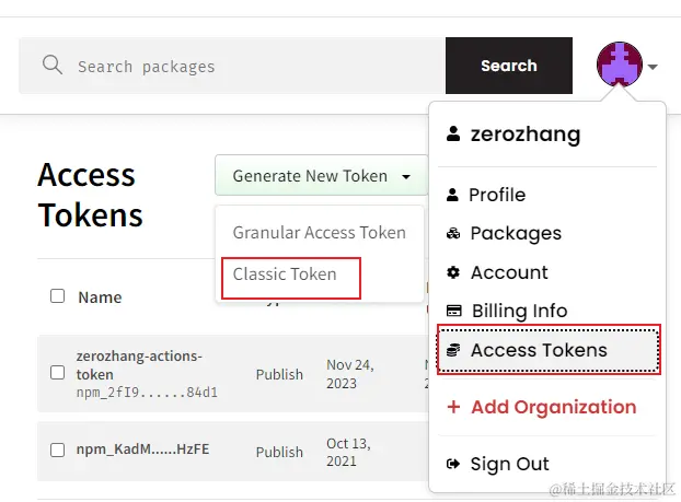 从零开发自己的工具库（三）配置 Github Actions CI 自动发布 NPM使用 TypeScript、Roll - 掘金