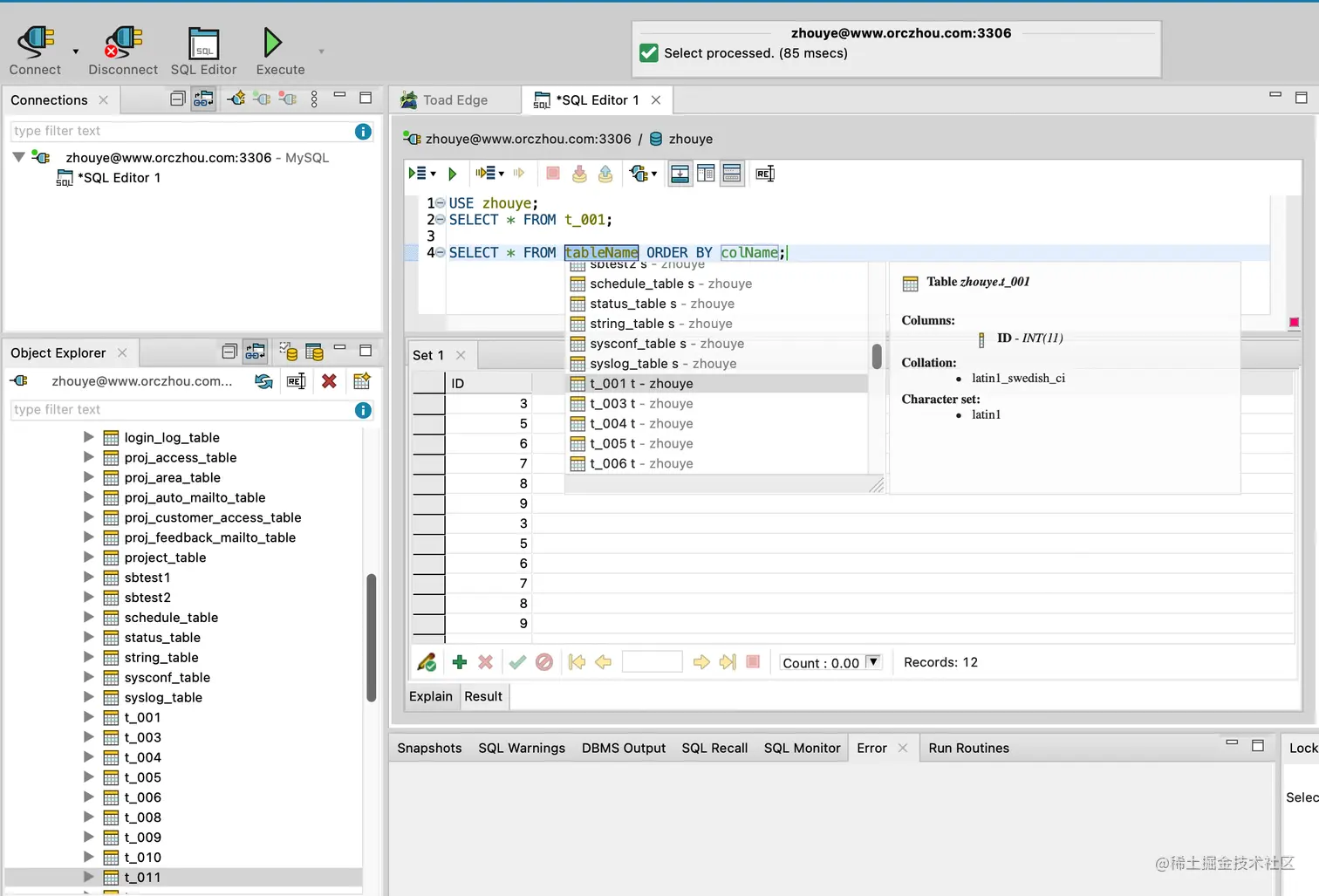 云时代，最好用的MySQL客户端工具推荐数据库图形客户端（GUI）工具，可以大大帮助开发者提升SQL编写与开发的效率。在 - 掘金