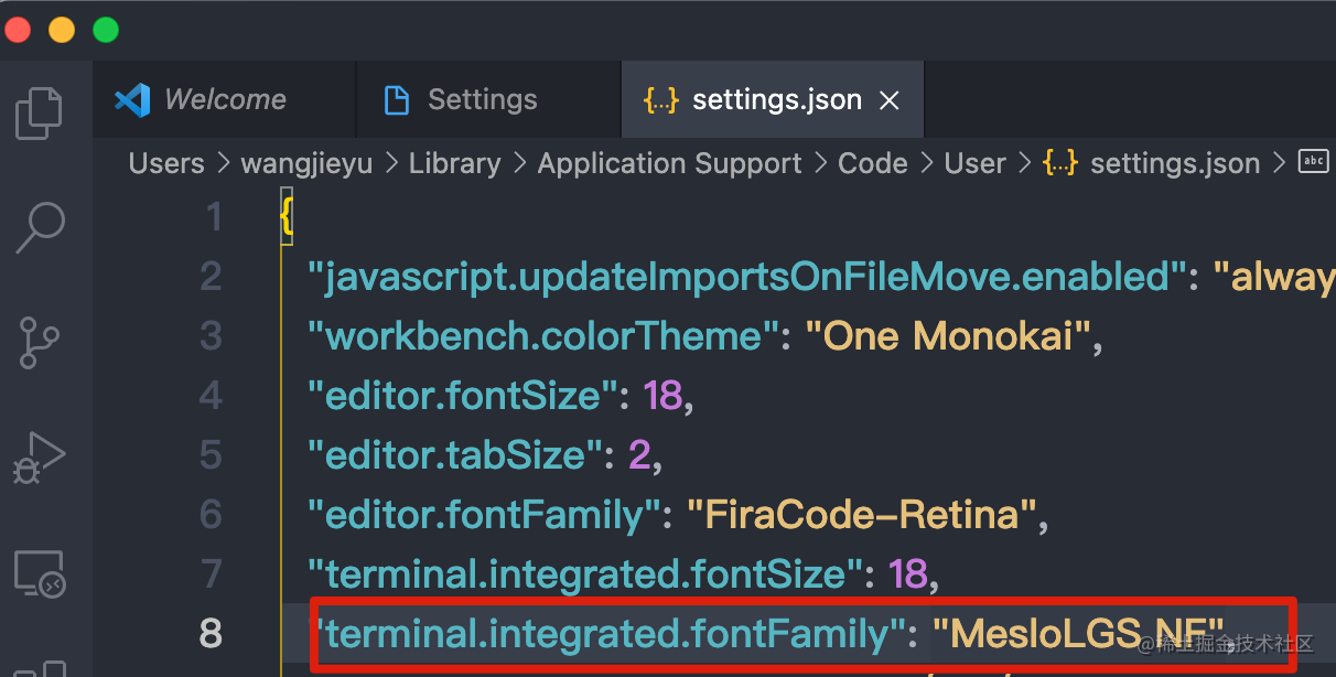 iTerm Oh My Zsh配置powerlevel 10k主题 - 掘金