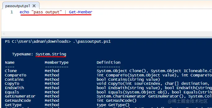 如何在PowerShell中使用Echo命令 echo命令用于在控制台打印变量或字符串。echo命令在Windows P - 掘金
