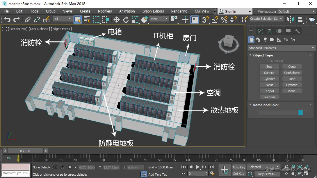 react+ts+threejs实战-三维机房前言 课件地址 https://github.com/buglas/thr - 掘金