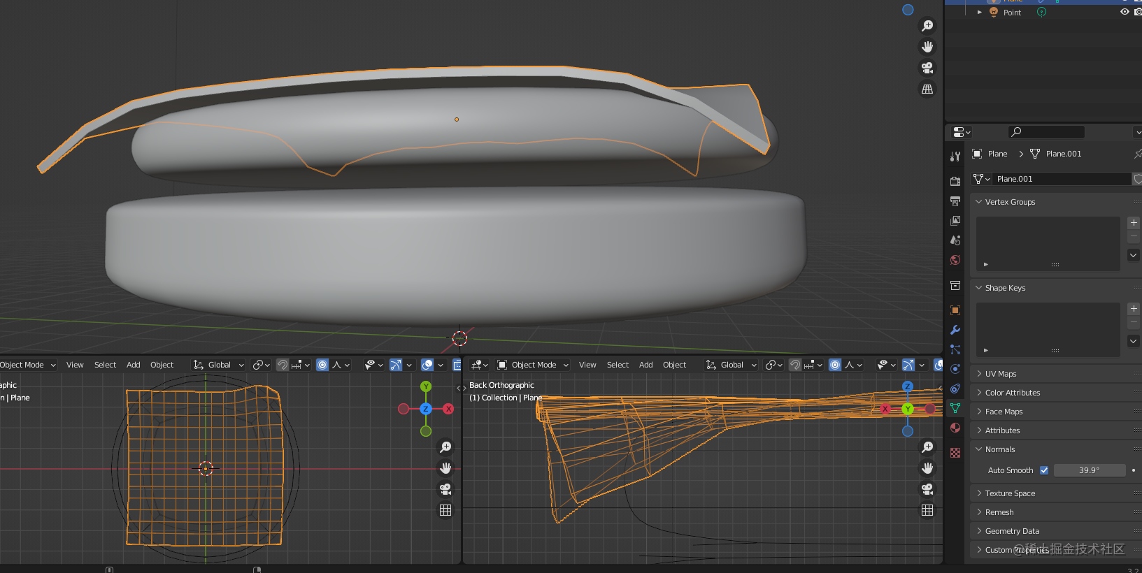 Three.js 之 18 使用 Blender 设计和导出模型 - 掘金