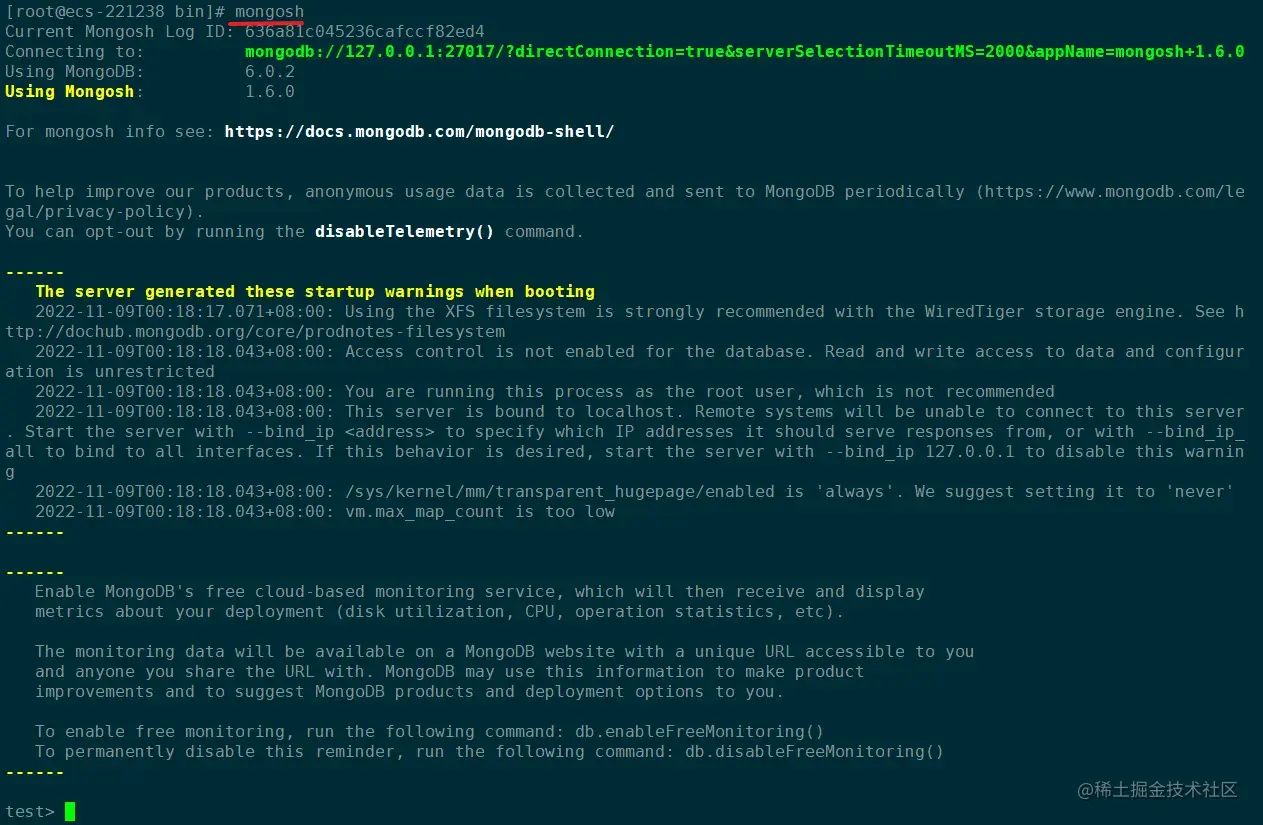 Mongodb 6 X 在 Windows 和 Linux 下的安装教程（详细） 本文主要介绍 Mongodb 最新版本 掘金
