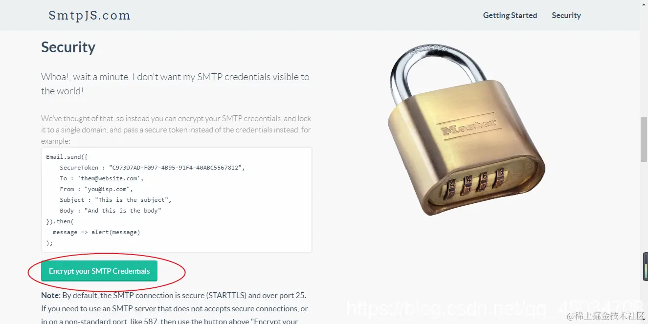 SmtpJS发送邮件教程SmtpJS是一款通过前端js代码发送邮件的插件，导入插件后，只需简单几行代码就能实现邮件发送。 - 掘金