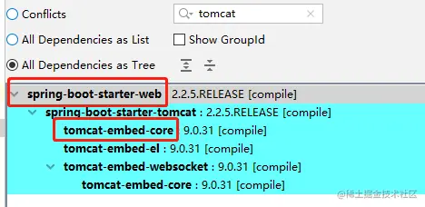 解决Spring Cloud Gateway依赖冲突spring-boot-start-web依赖 启动报错 第一次启动 - 掘金