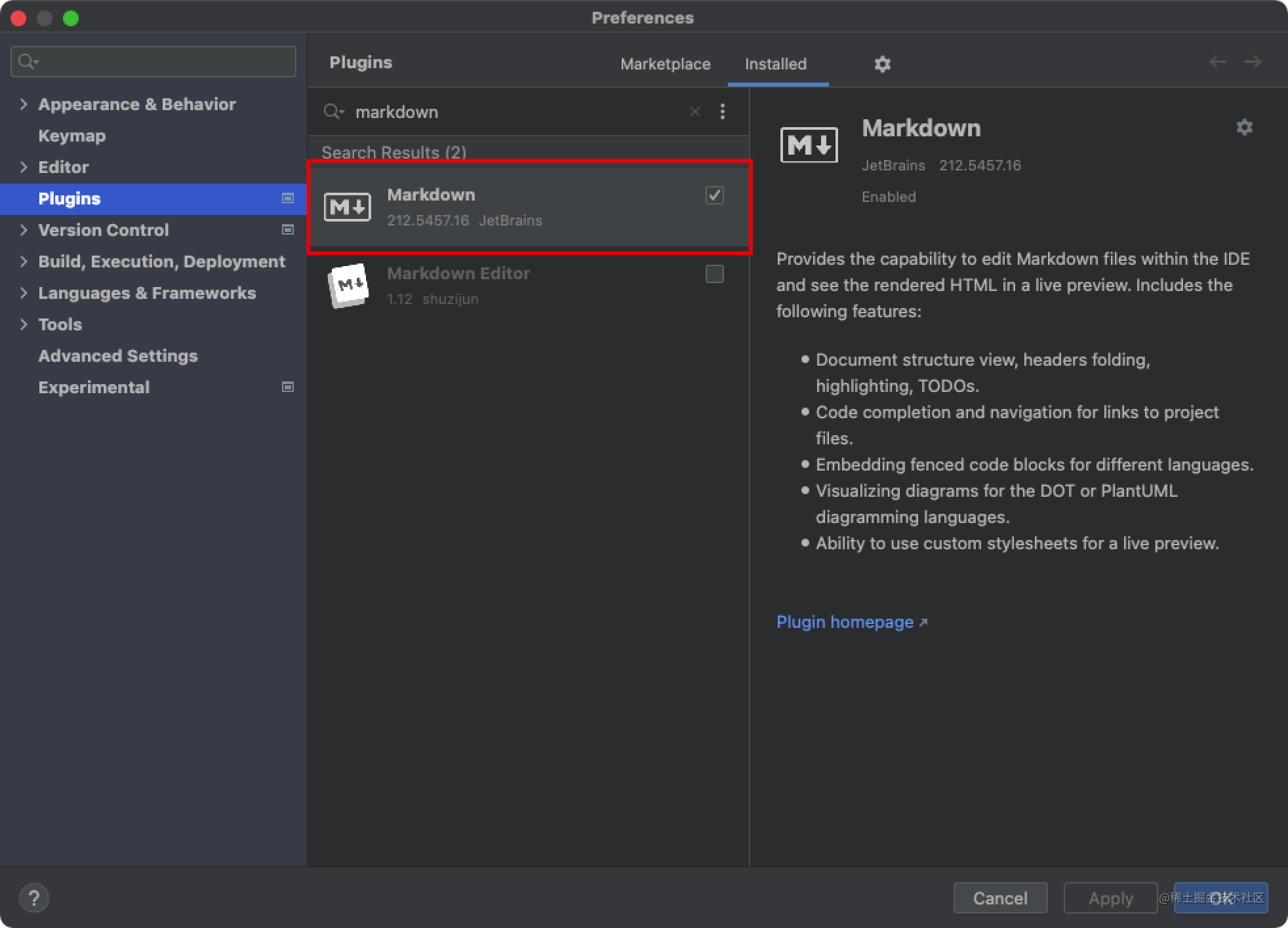AS修改JCEF Runtime支持Markdown预览 - 掘金