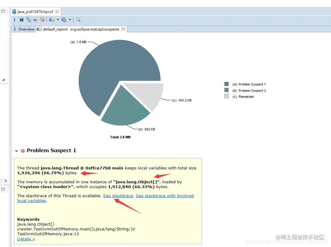 Java内存分析工具MAT(Memory Analyzer Tool)的介绍与使用详细介绍了Java内存分析工具MAT( - 掘金