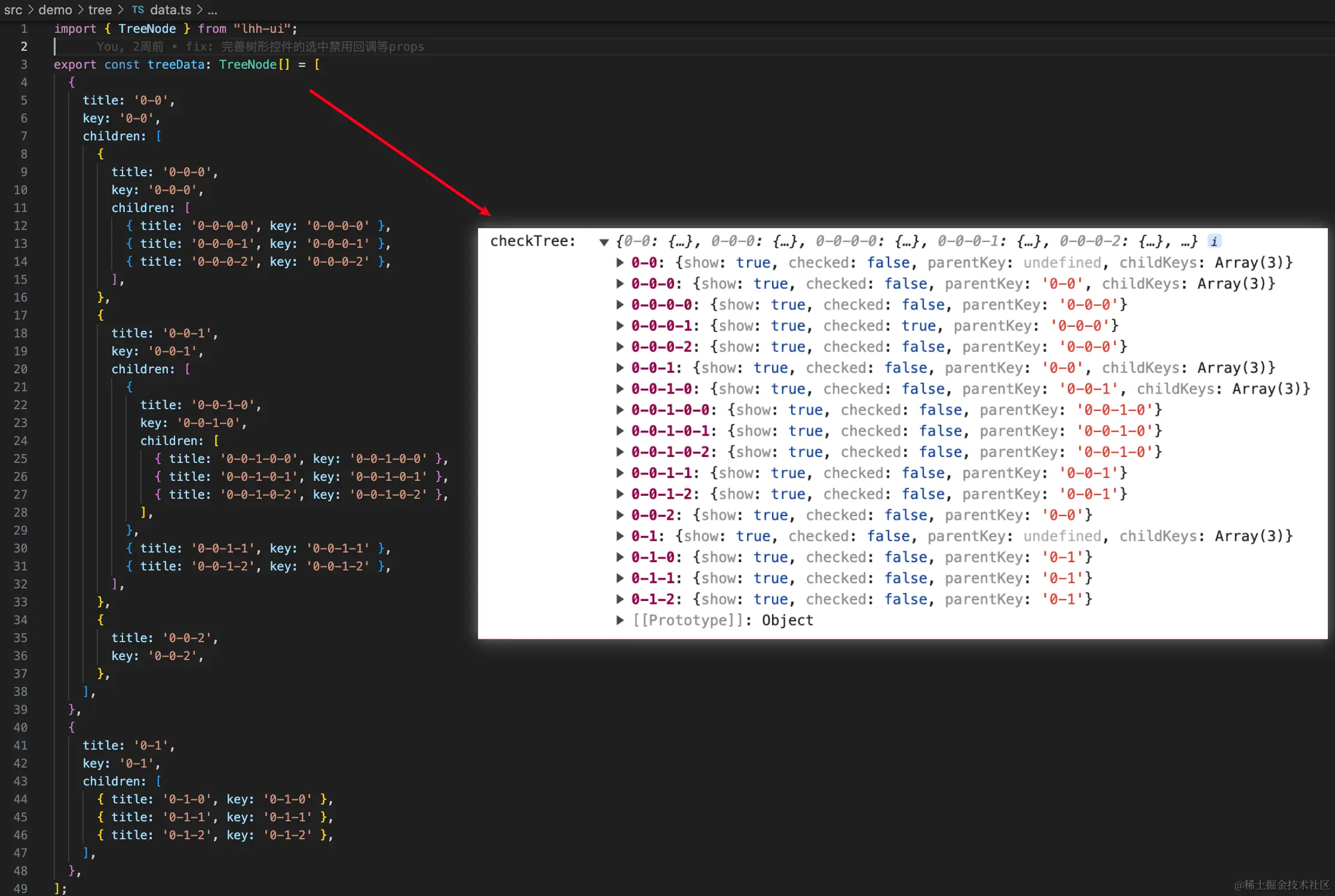 使用 React 封装一个 Tree 树形组件以 Antd 的 Tree 树形控件为模板，自己封装实现的 Tree 组件 - 掘金