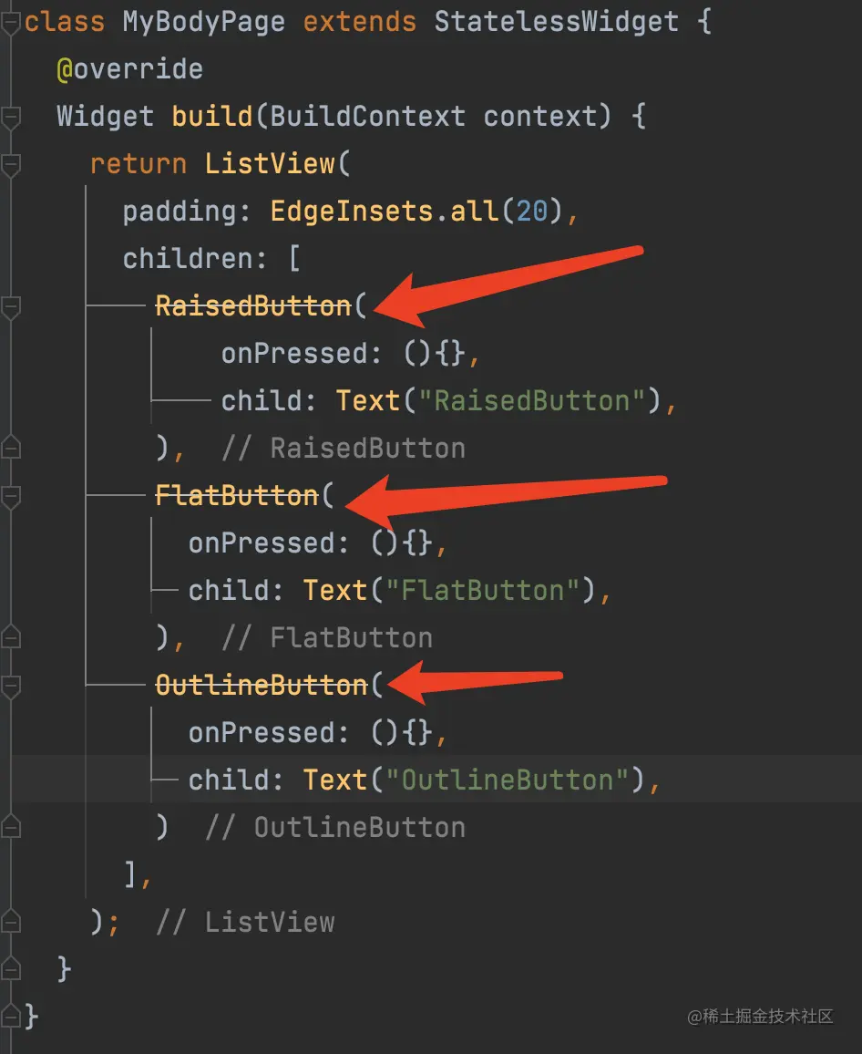 Flutter 系列（五）：Flutter 常用按钮 Widget携手创作，共同成长！这是我参与「掘金日新计划 · 8 - 掘金