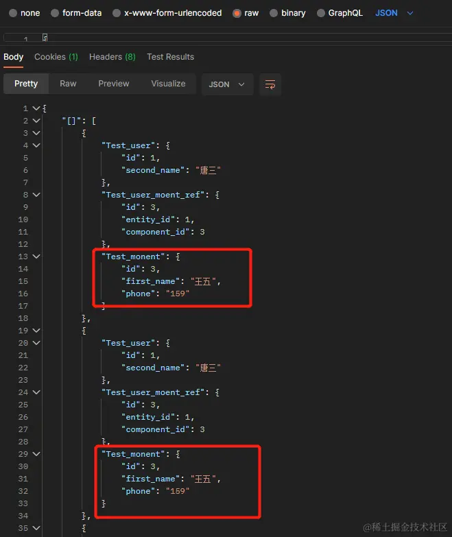 APIJSON语法使用，超详细APIJSON赋予了前端极大的灵活性和自主性。根据业务需求前端可以自己设计数据库表结构，不 - 掘金