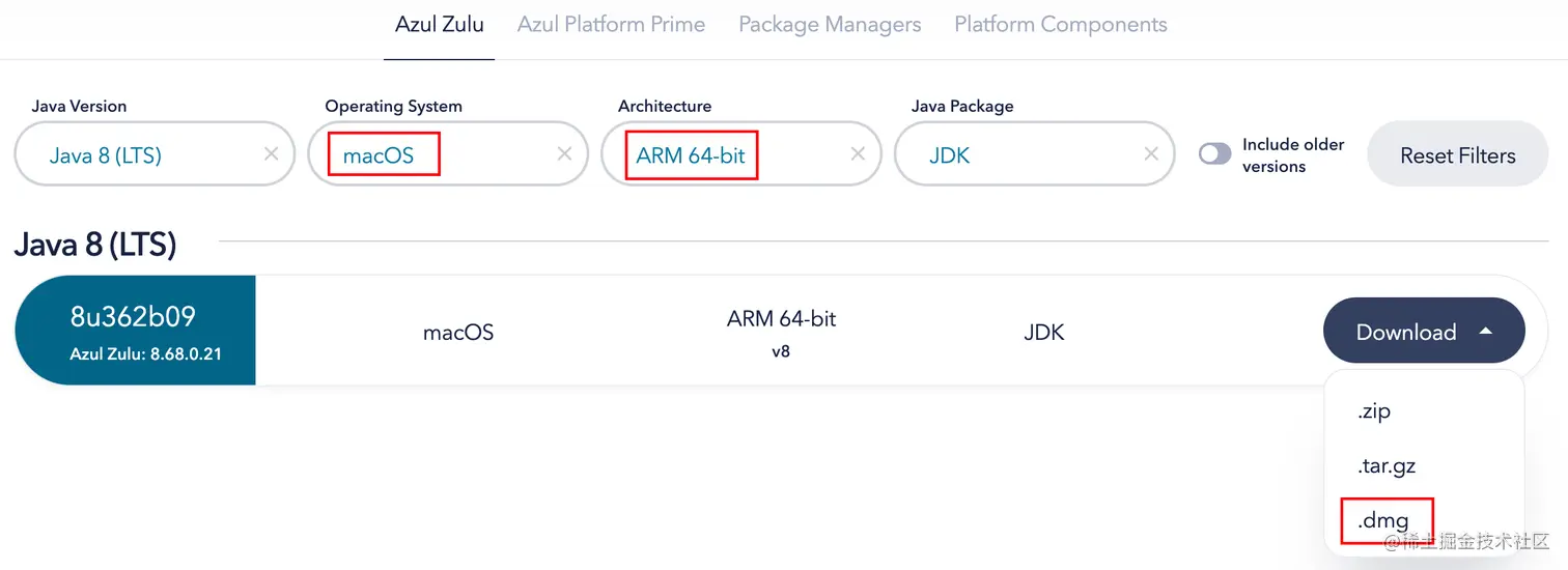 Mac M1 安装 JDK 及动态切换版本写在最前 本示例以 Azul Java8 和 Oracle Java8 为例， - 掘金