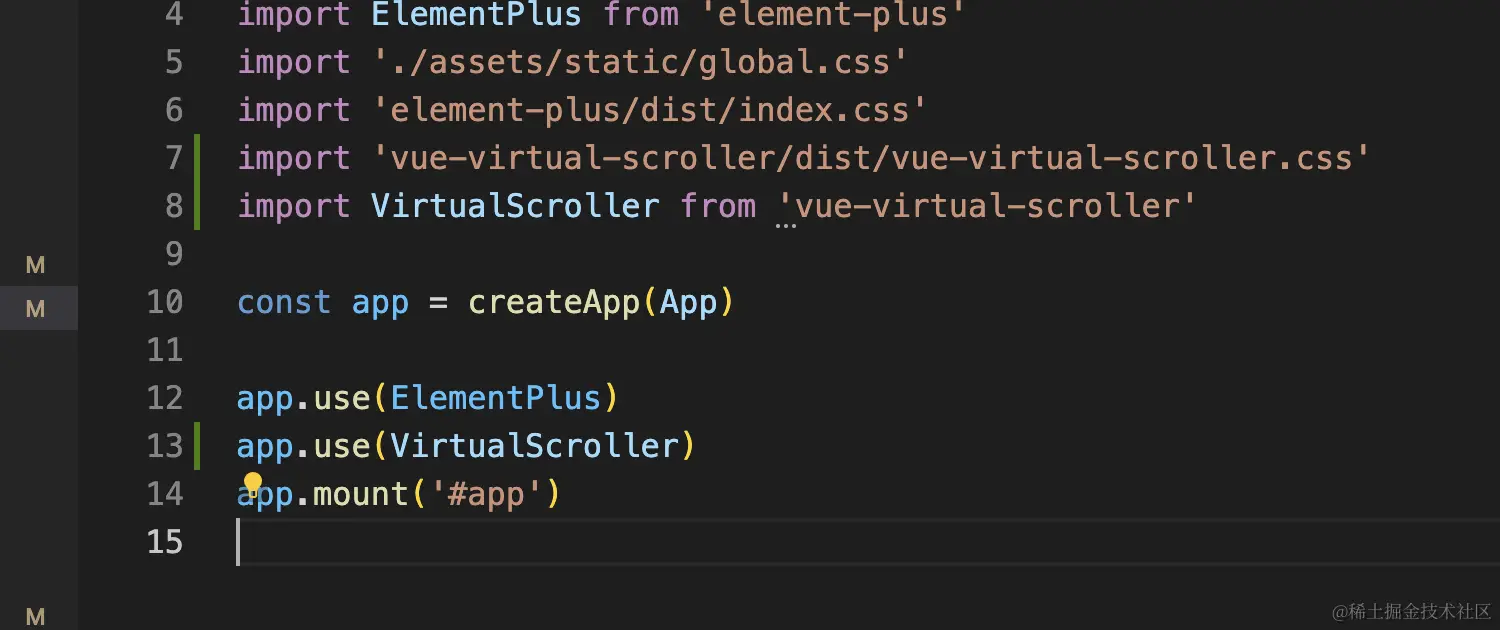 Vue3长列表优化，使用vue Virtual Scroller实现直播间弹幕列表虚拟滚动效果使用的组件库是： 掘金 7550