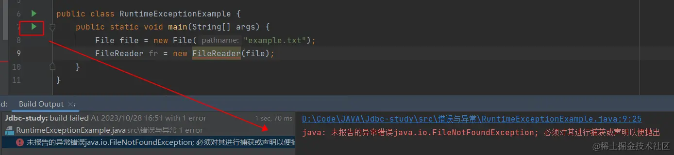 【前端学java】java中的异常处理（15）完结往期回顾： 【前端学java】java开发的依赖安装与环境配置 （0） 掘金